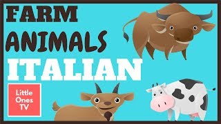 Farm Animals In Italian - Serunen