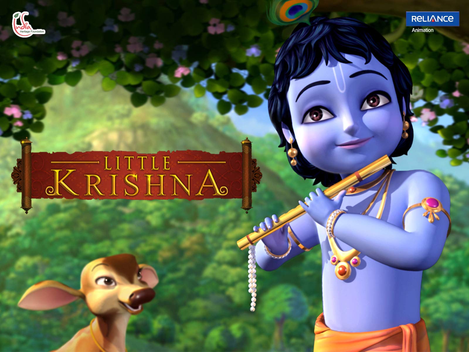 Little Krishna Picture - Serunen