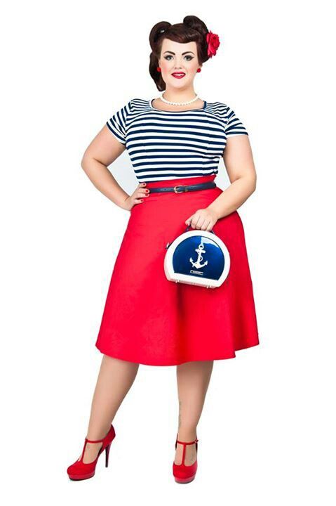 Plus Size Pin Up Models - Serunen
