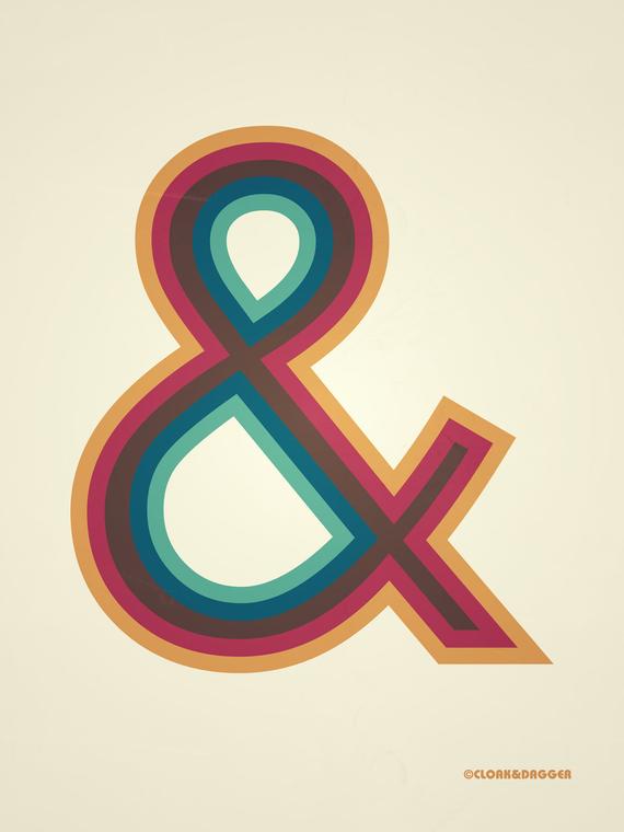 Retro Ampersand - Serunen