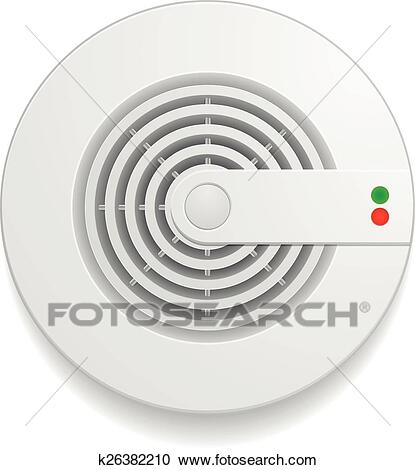 Smoke Detector Clipart - Serunen